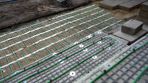 Heated Walkway, Stairs and Landing Showcase in Evanston, IL. 390 sq. ft ...