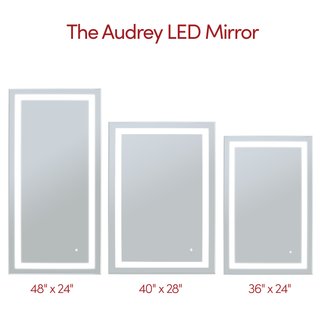 LED Mirrors | Electric Bathroom Lighting from WarmlyYours