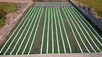 Adding a Snow Melting System is Easy with a Free Installation Plan