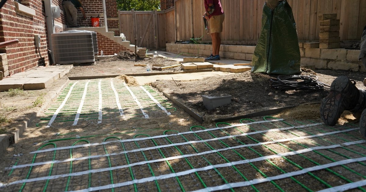 Effortless Winter Living: Automatic Snow Melting for Your Paver Walkway ...