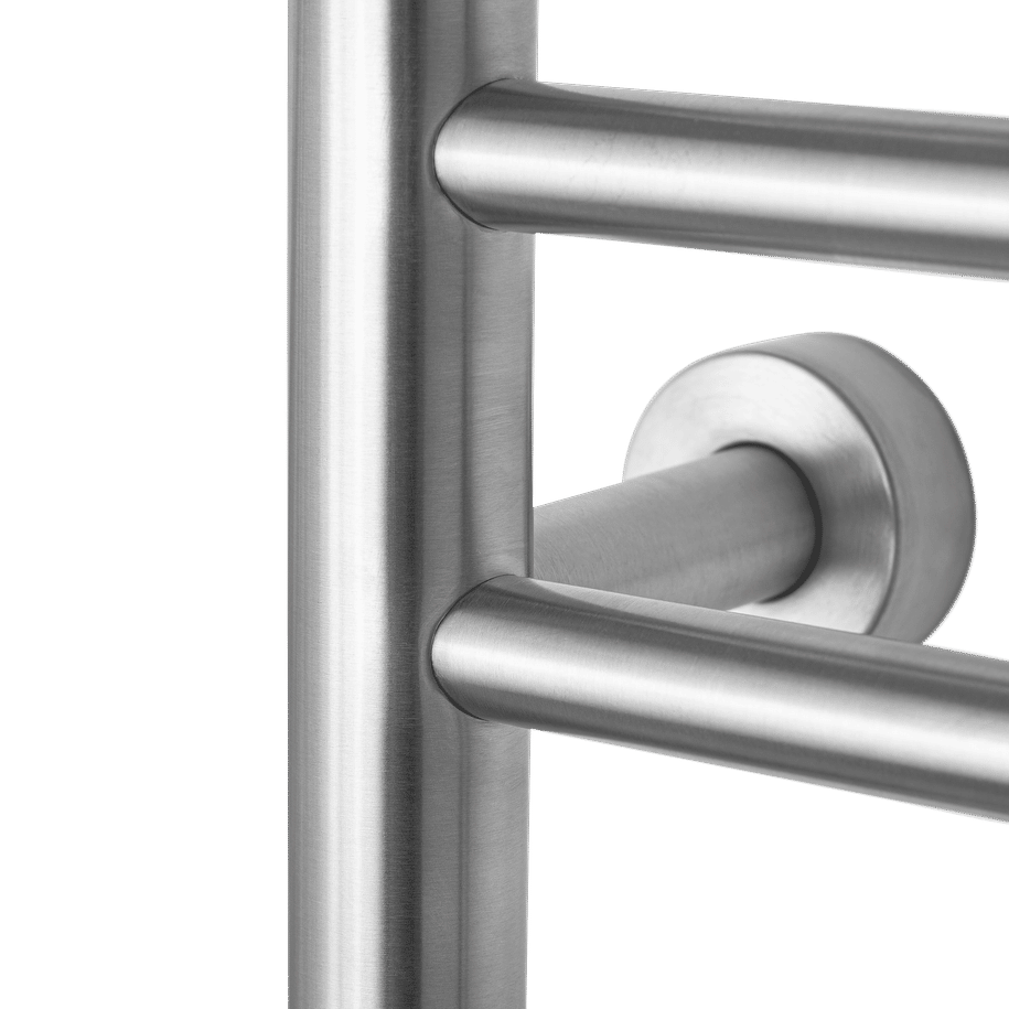 TW-F10BS-HP - Infinity Towel Warmer - Dual Connection - Brushed TW-F10BS-HP