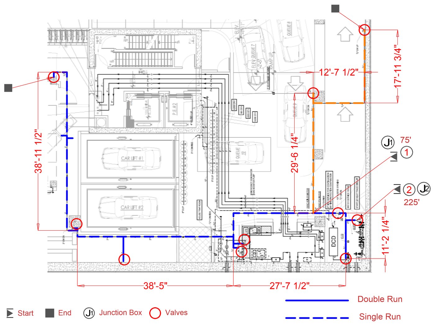 Pipe Tracing Pipe Large #2. with Pipe Freeze Protection Self-regulating ...
