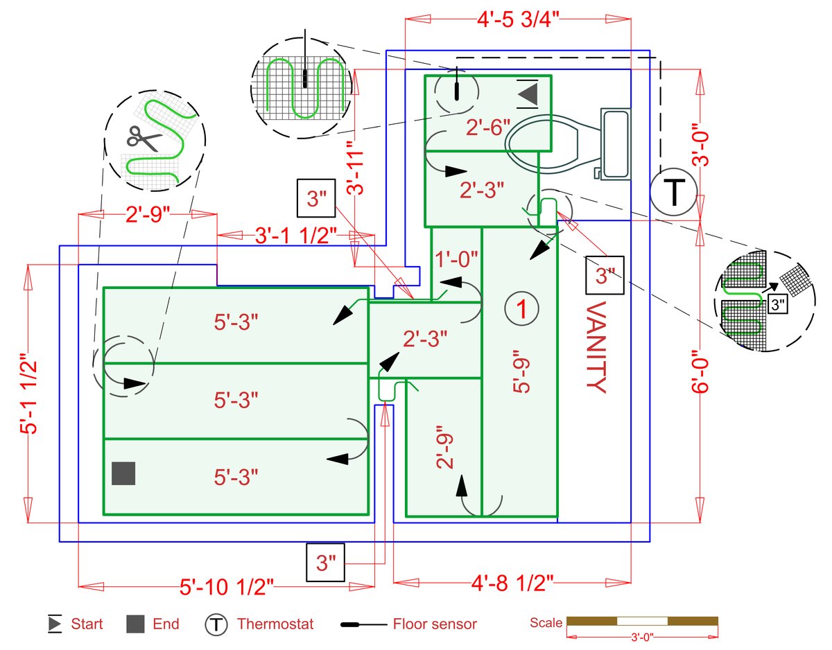 Floor Plan - Project Showcase: Elevating Home Comfort with Radiant ...