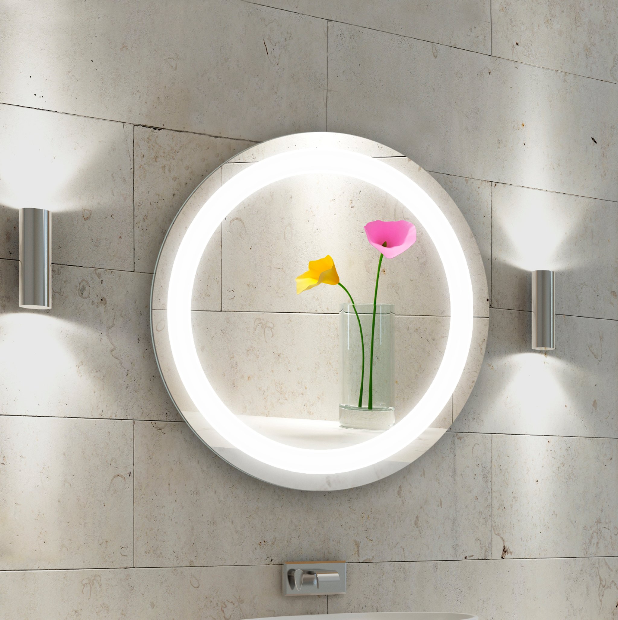 How does LED lighting work for LED Mirrors? | WarmlyYours
