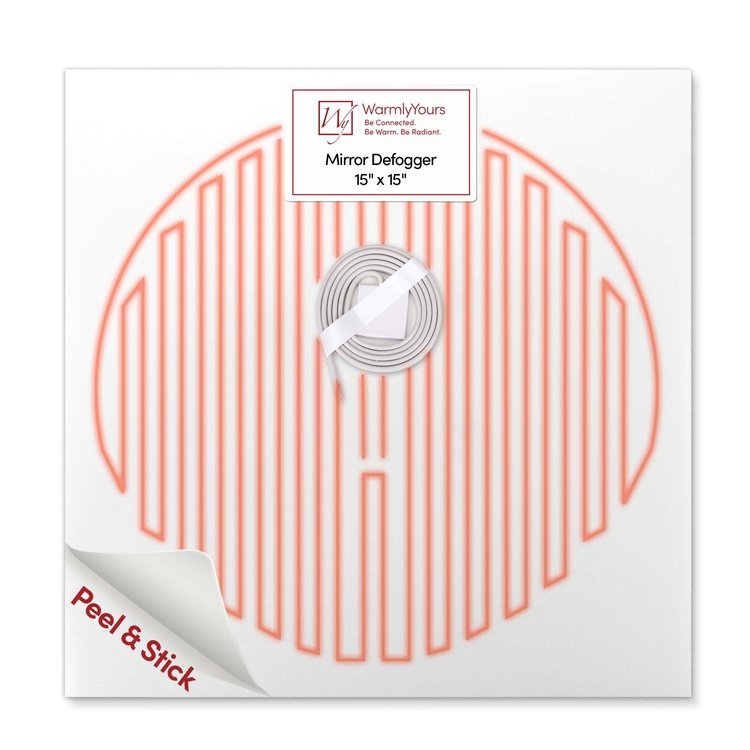 Mirror Defoggers: Get your Bathroom Mirror Defogger from WarmlyYours TODAY