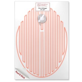 Mirror Defoggers: Get your Bathroom Mirror Defogger from WarmlyYours TODAY