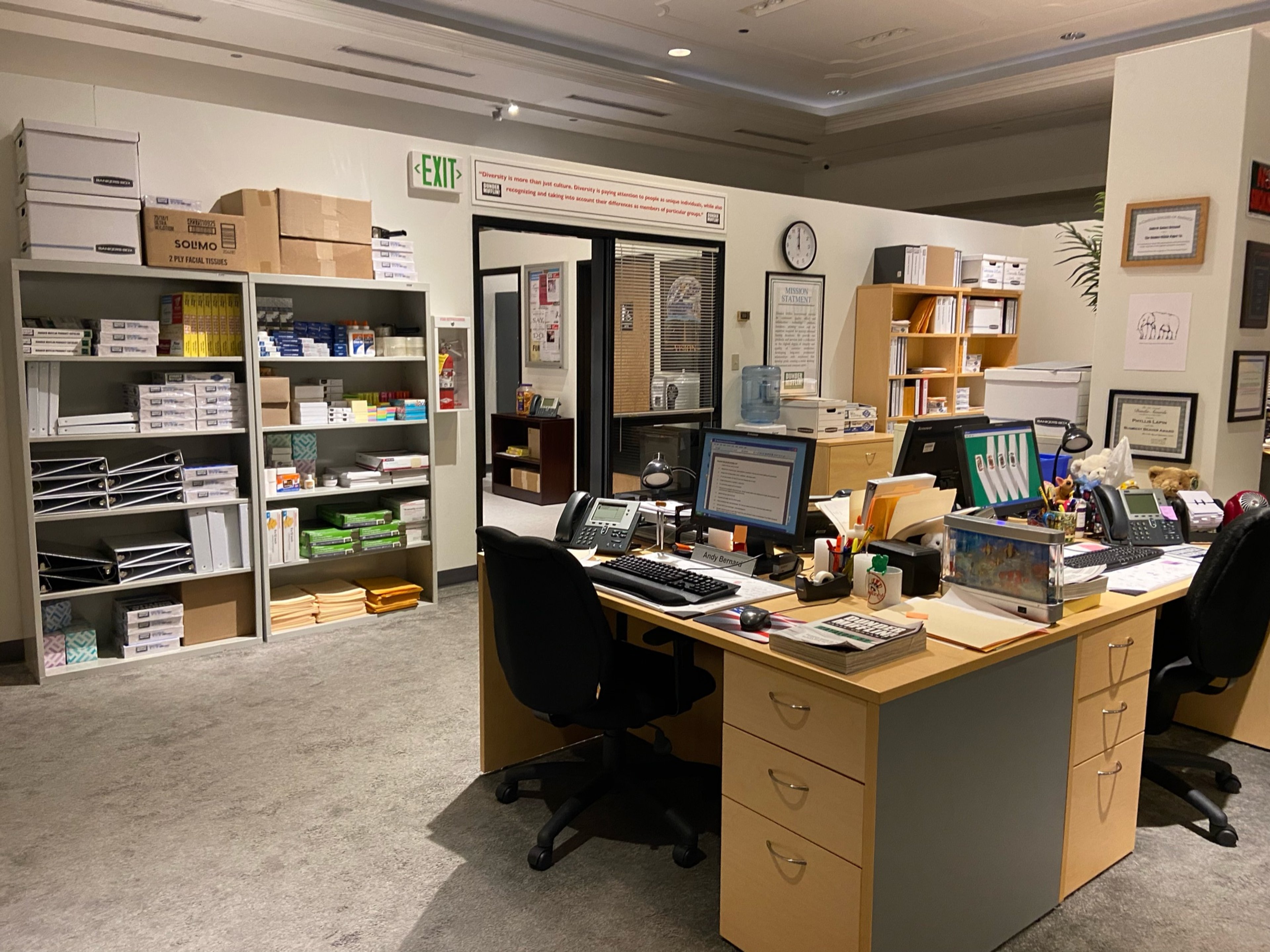 Famous Floorplans with Floor Heating: The Office at Dunder Mifflin