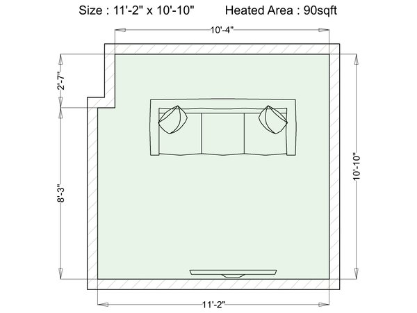 Living Room Floor Plans