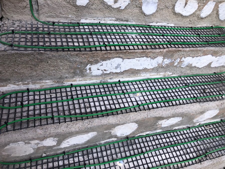 Heated Stairs and Landing Showcase in Chicago, IL. 63 sq. ft. | WarmlyYours