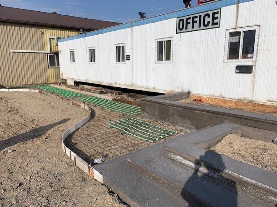 Heated Concrete Walkway Showcase in Elmira, ON. 607 sq. ft. | WarmlyYours