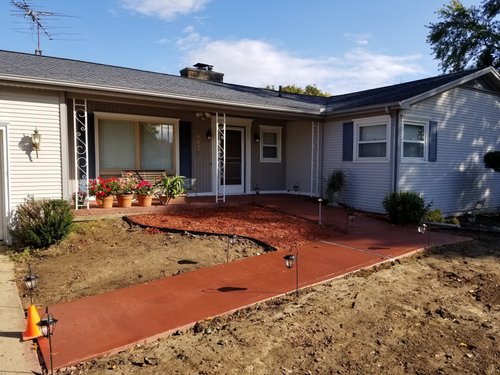 Heated Walkway Showcase in Eaton Rapids, MI. 70 sq.ft. | WarmlyYours