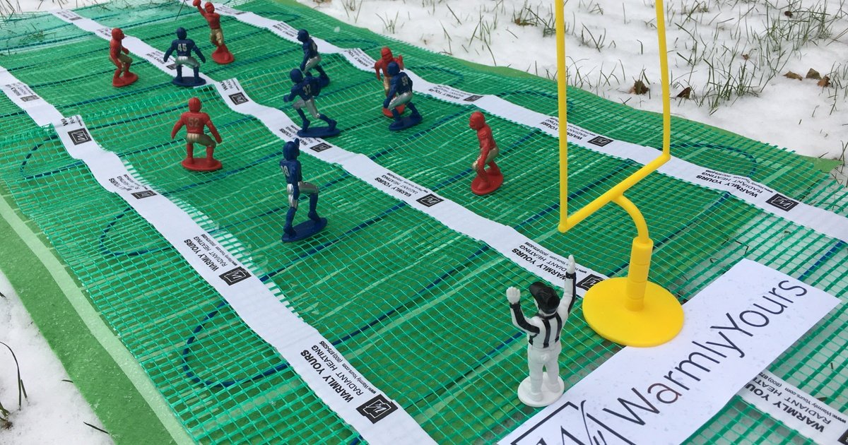 How Radiant Heating Helps Football Season Thrive in the Winter