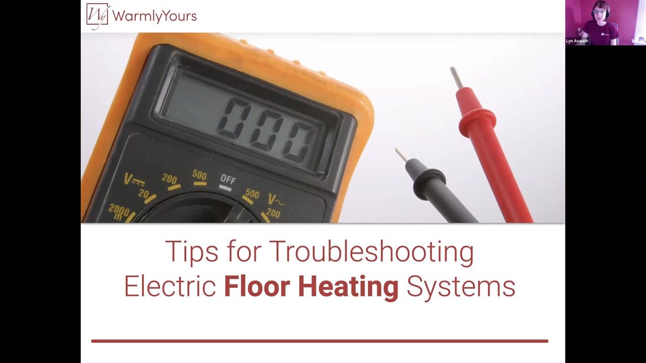 Video: Troubleshoot Electric Floor Heating Systems | WarmlyYours