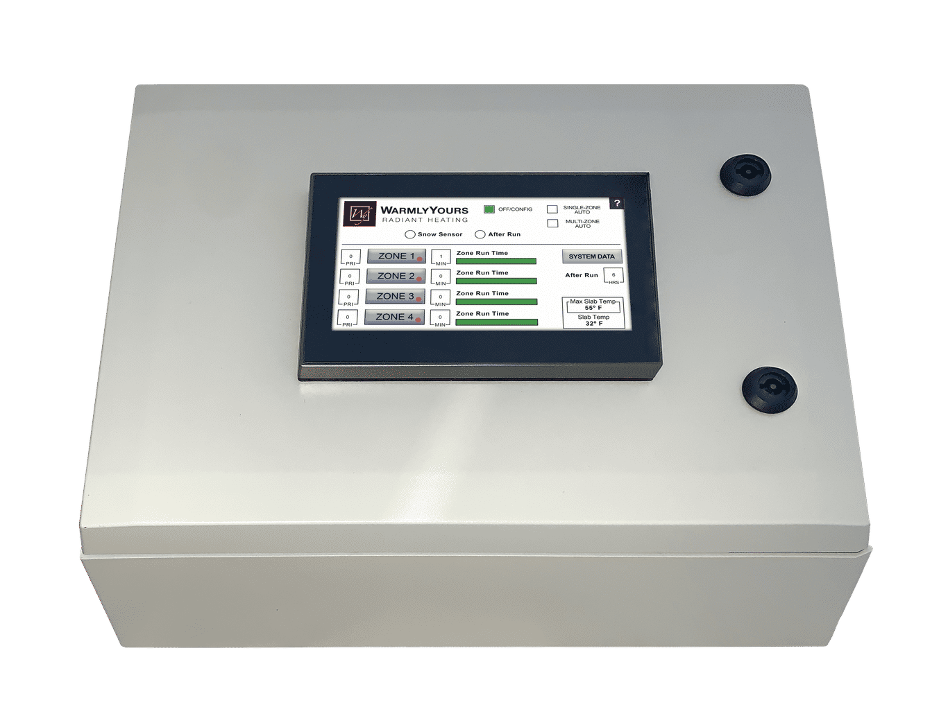 SC-MZ-TOUCH - ZoneBraker Touchscreen Multi-Zone Snow Melting Controller