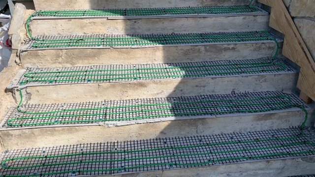 Terrace & Stairs with Snow Melting System Showcase in Moraine, OH. 578 ...