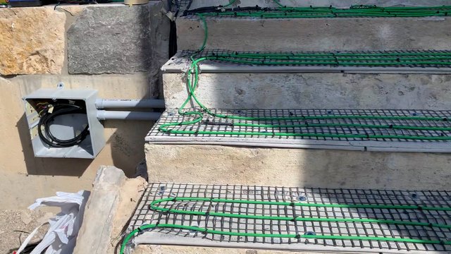 Terrace & Stairs with Snow Melting System Showcase in Moraine, OH. 578 ...