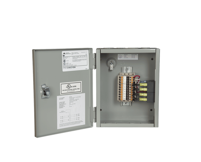RLY-4PL-CC - Small Relay Panel, (2x) 2-Pole RLY-4PL-CC