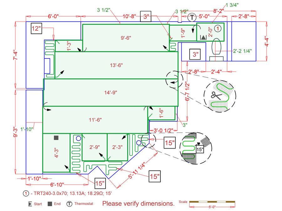 Modern Basement Showcase in Washington, DC. 210 sq.ft.
