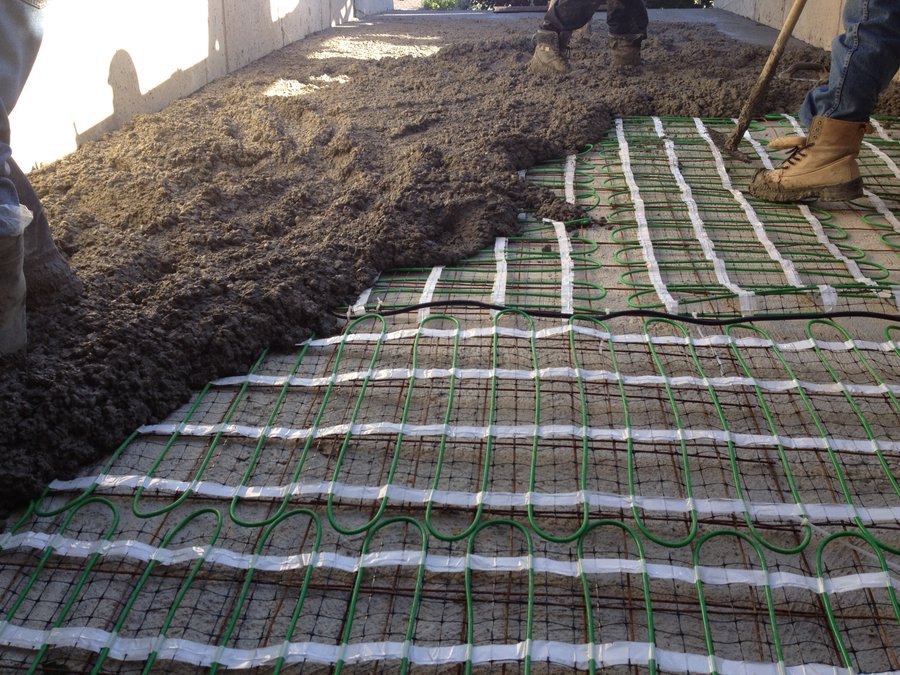Heated Concrete Driveway Showcase in Scarborough, ON. 250 sq.ft.